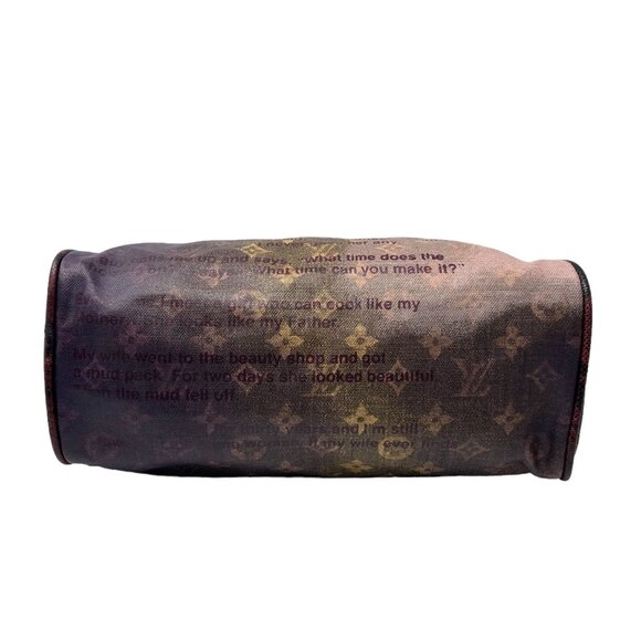 Louis Vuitton | Bags | Louis Vuitton Vintage Lv Logo Monogram Jokes ...